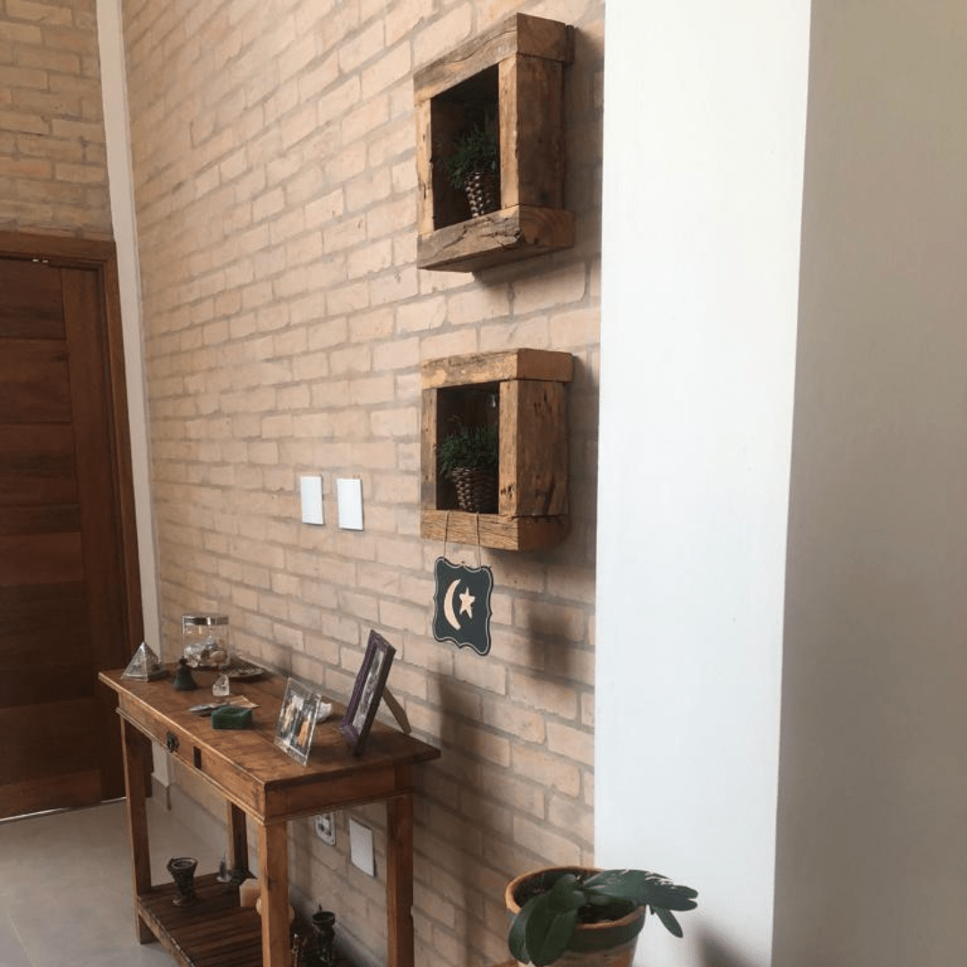 NICHOS DECORATIVOS: Como usa-los em seu espaço? - Madeira de Demolição
